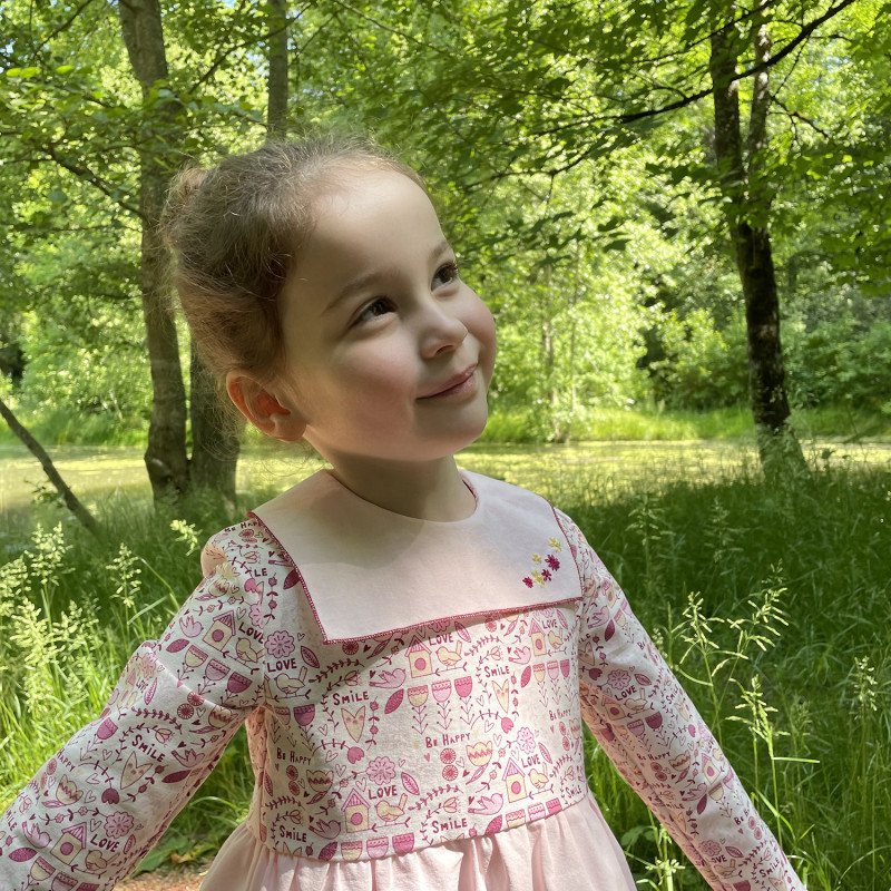 Patron de couture : Elena, une robe enfant avec variations