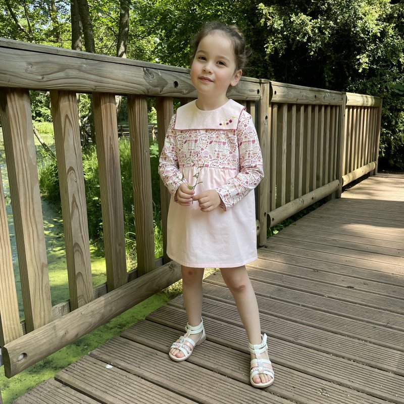 Patron de couture : Elena, une robe enfant avec variations